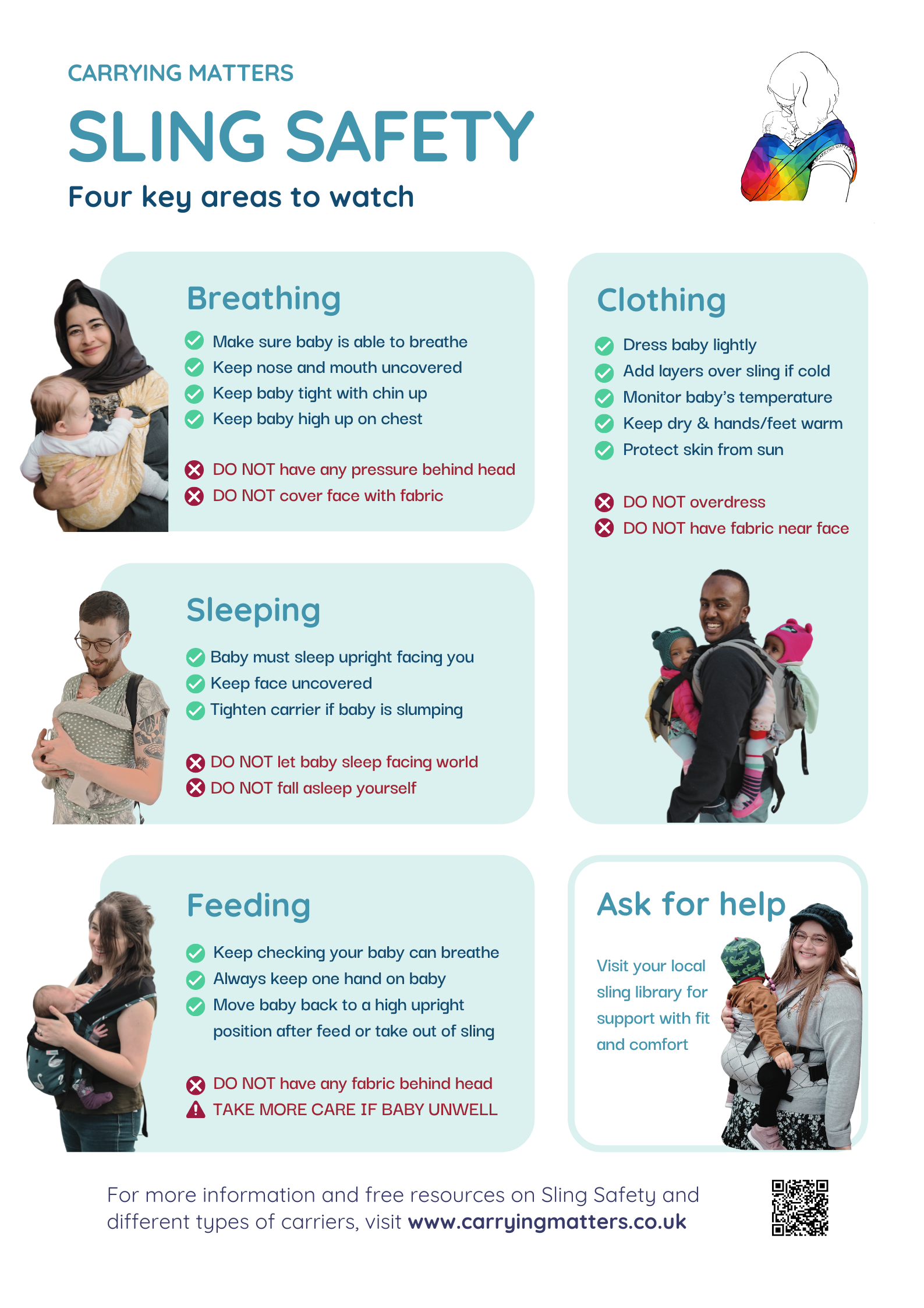 4 key areas - Carrying Matters