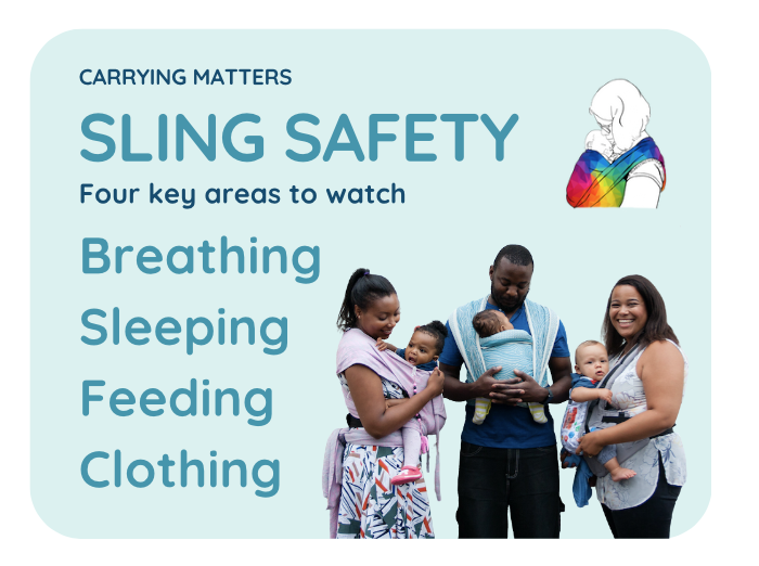 Four key areas for babywearing safety - Carrying Matters